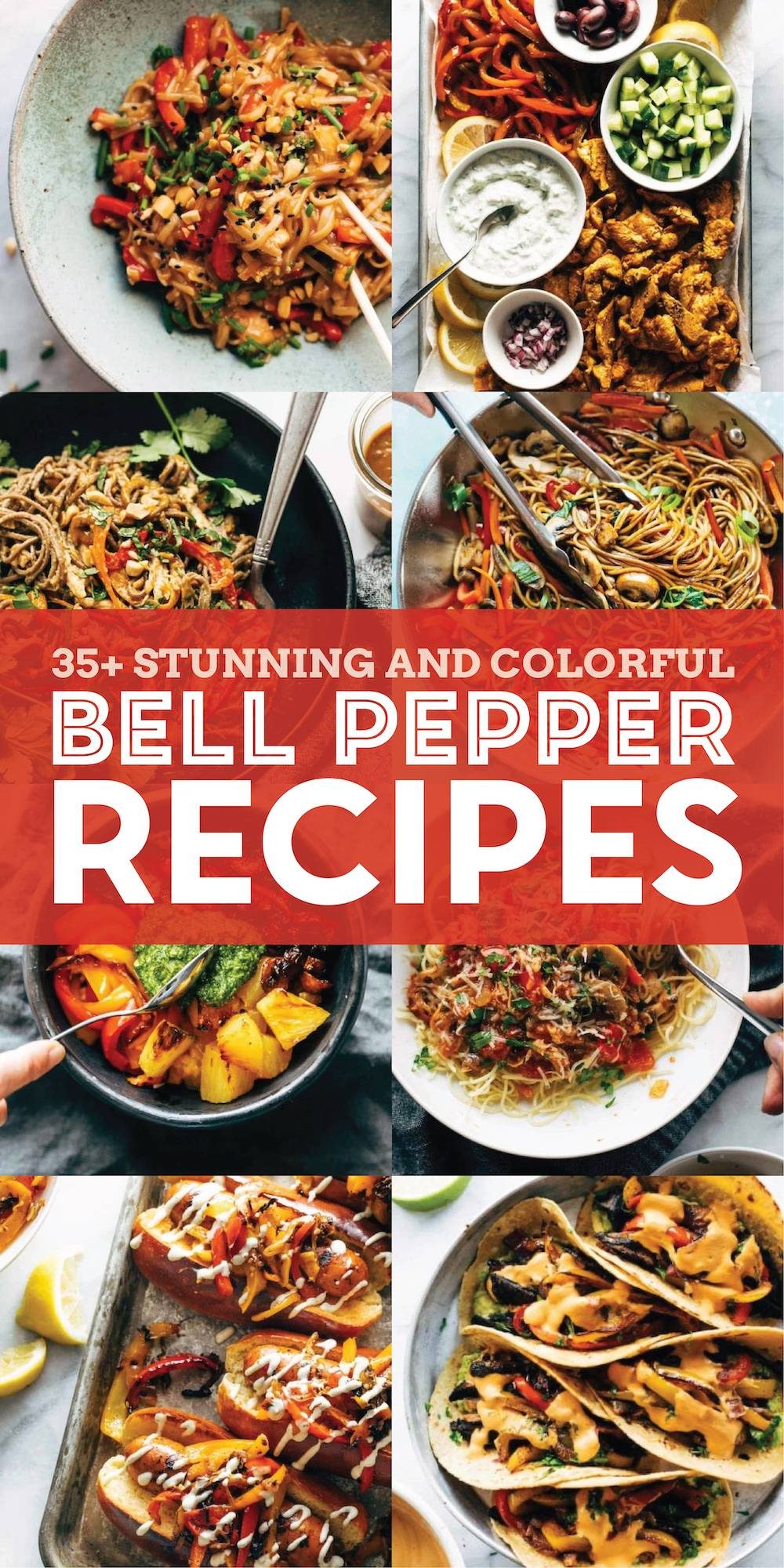 Bell Pepper Recipes Archives - Pinch of Yum