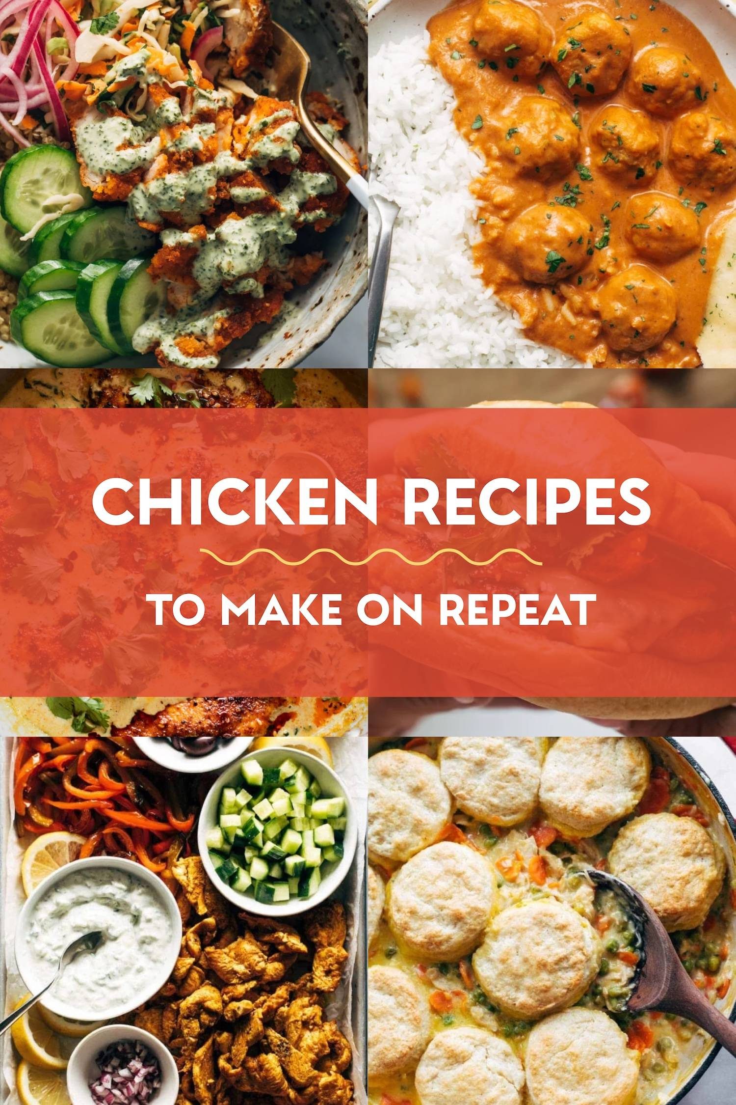 32 Incredible Chicken Recipes To Make On Repeat - Pinch of Yum