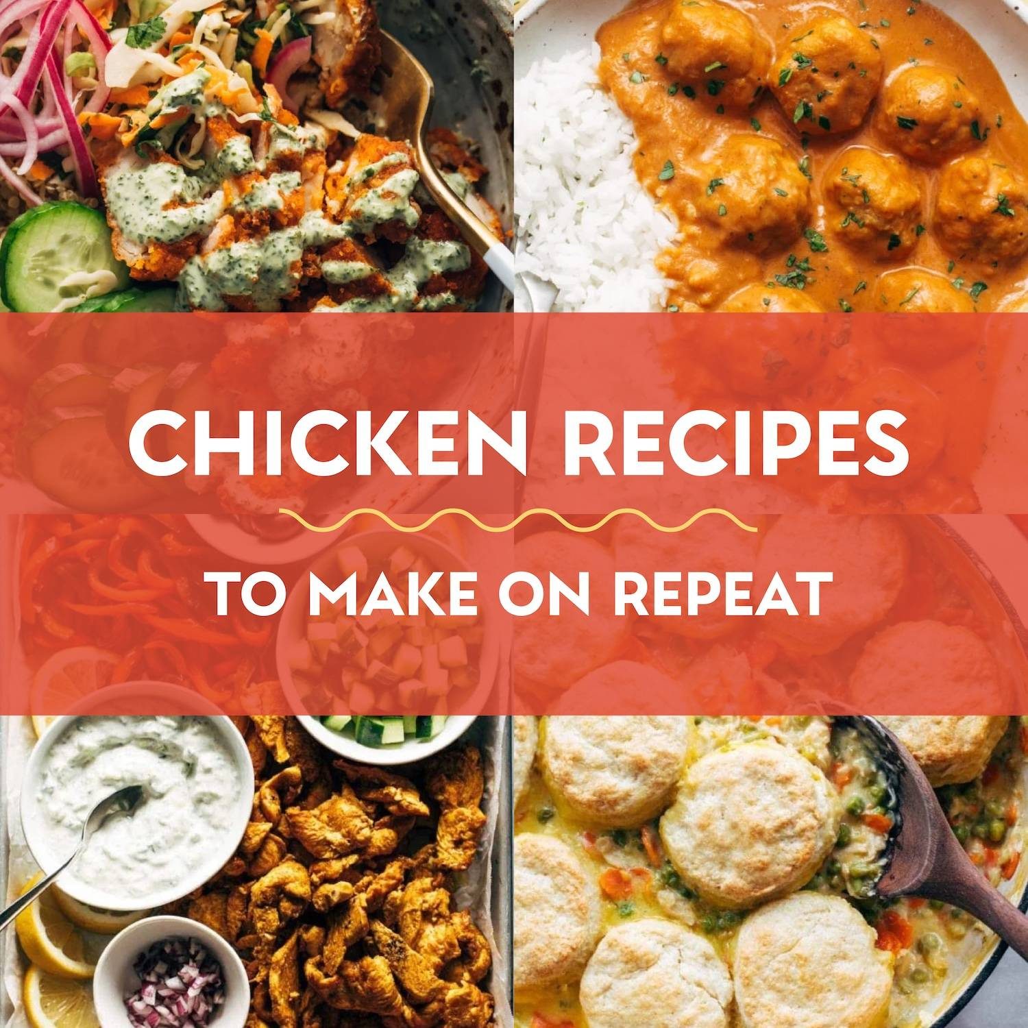 32 Incredible Chicken Recipes To Make On Repeat - Pinch of Yum