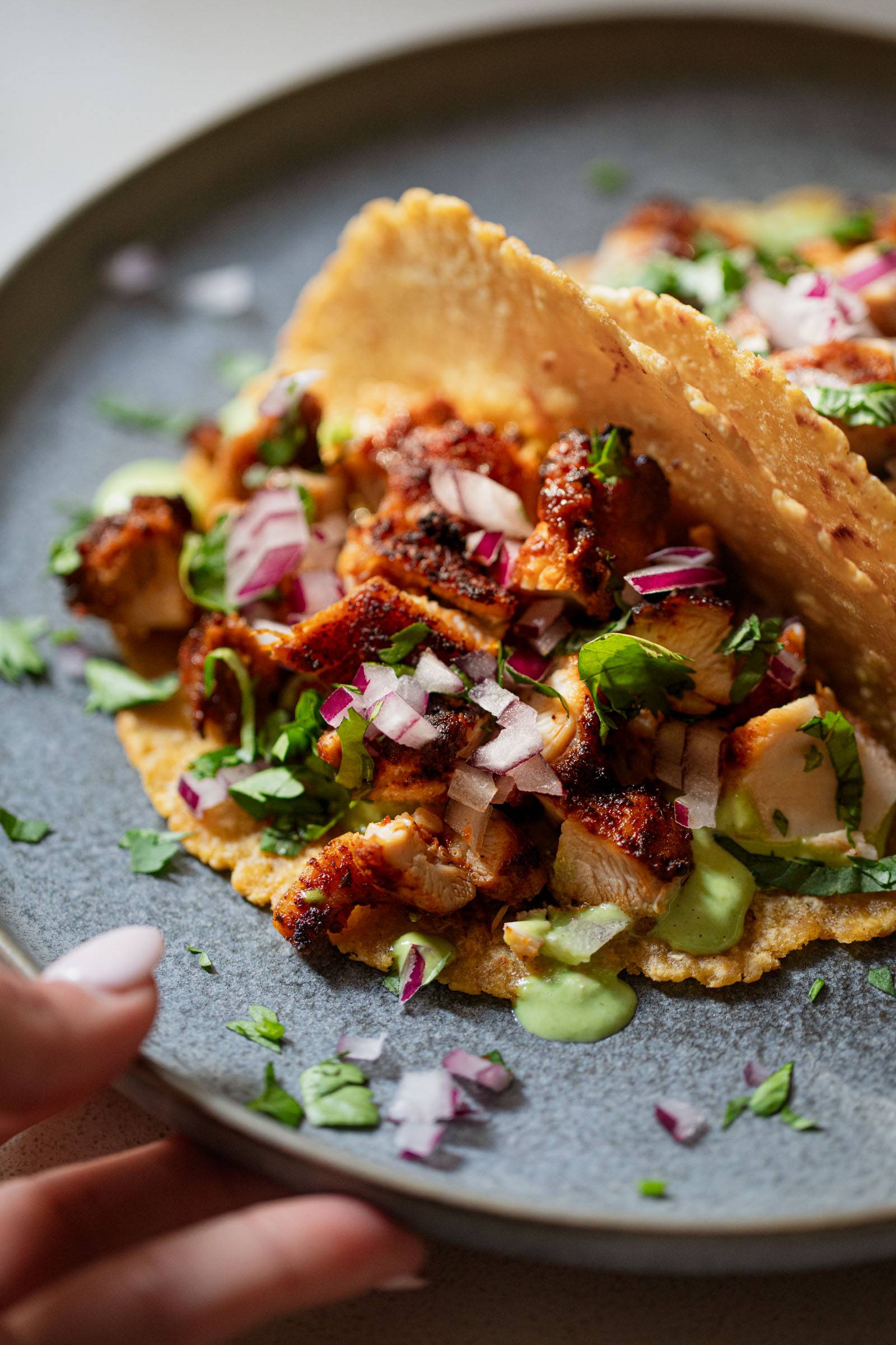 Mexican Chicken Tacos Authentic