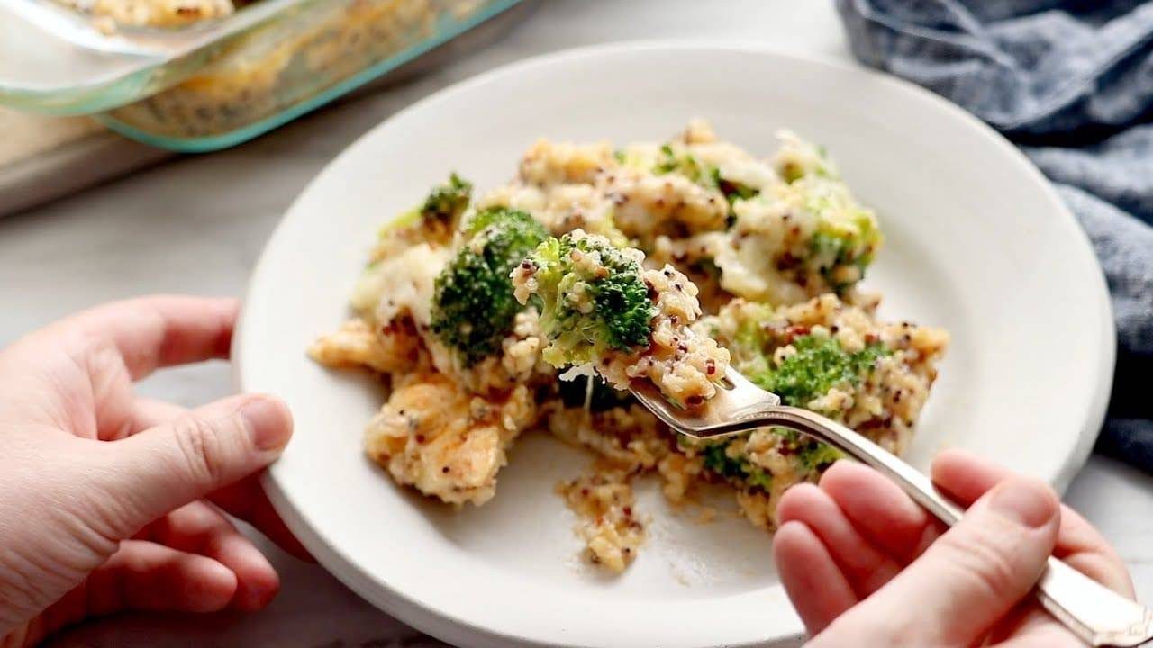 Easy Mexican Chicken Quinoa Casserole Recipe Pinch Of Yum