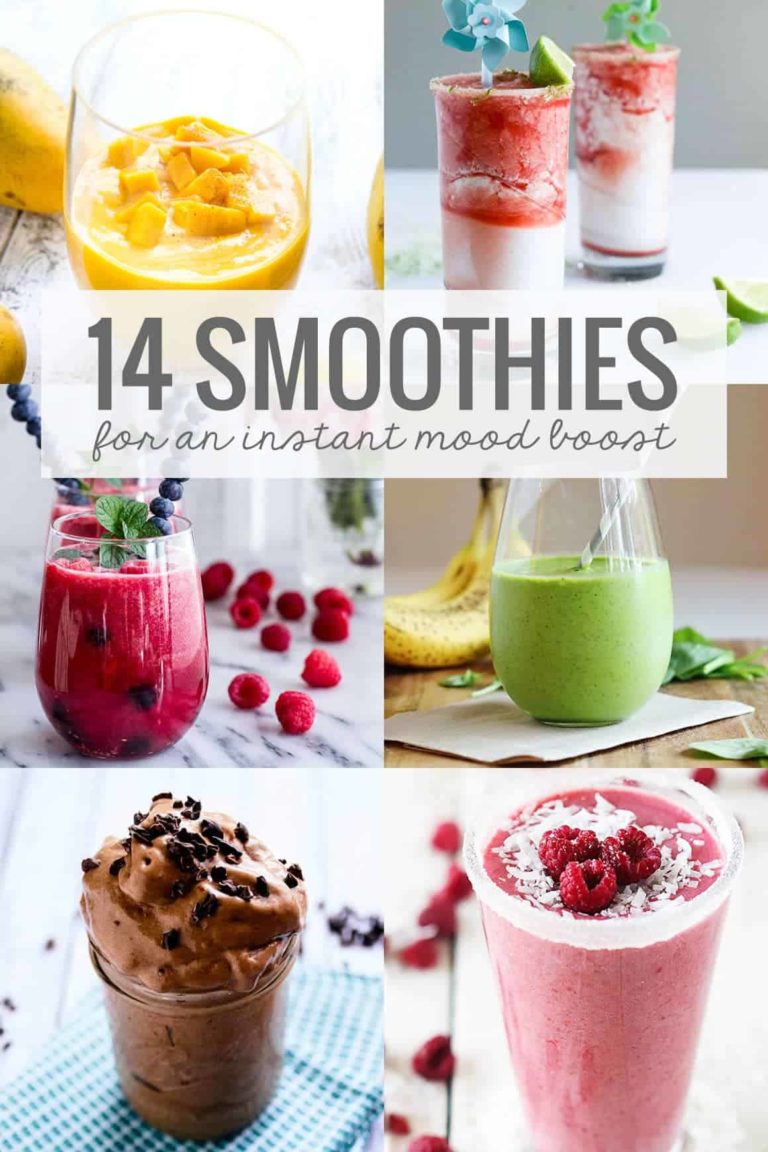 14 Smoothies For An Instant Mood Boost - Pinch of Yum