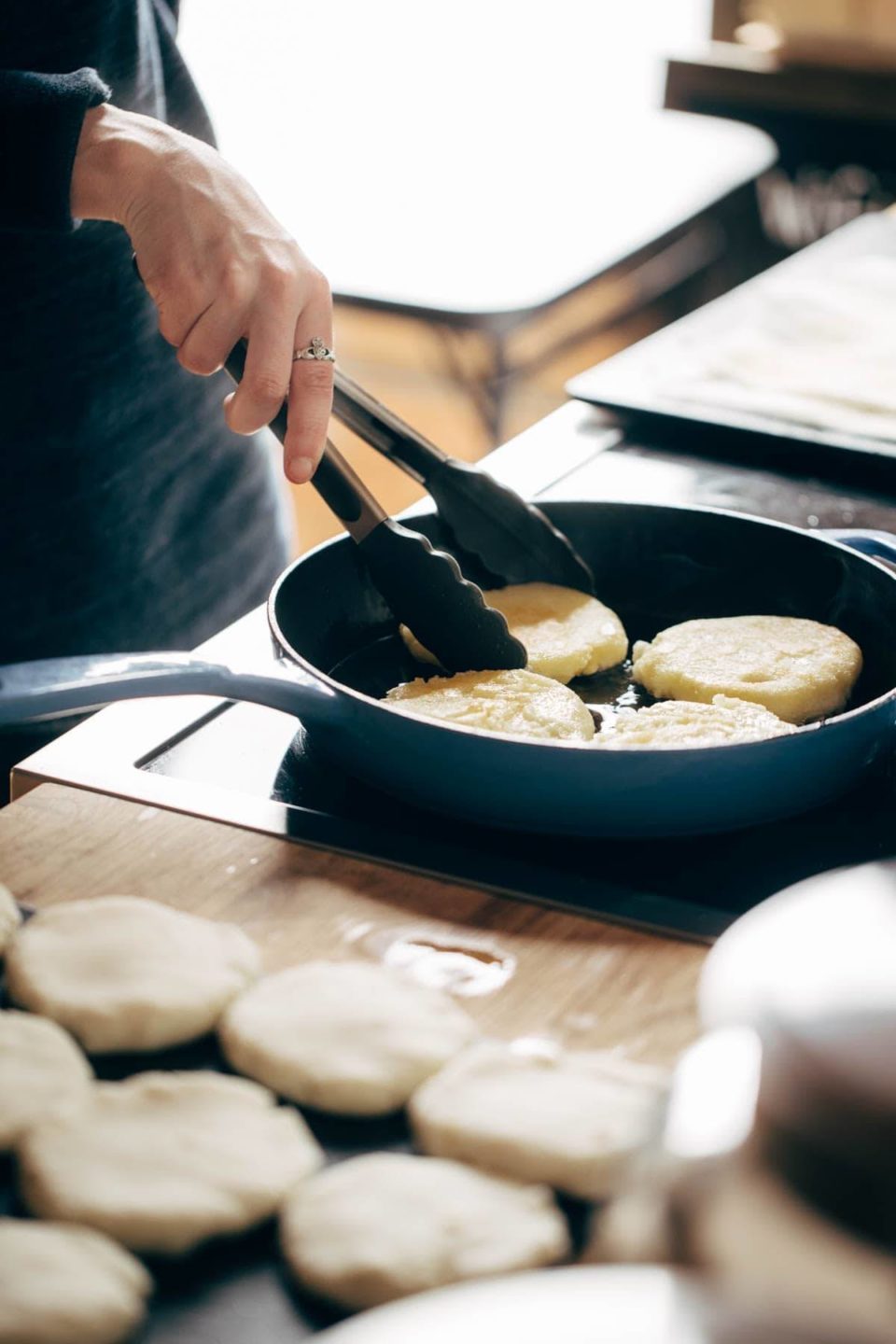 Arepas with Carnitas and Sweet Potato Recipe - Pinch of Yum