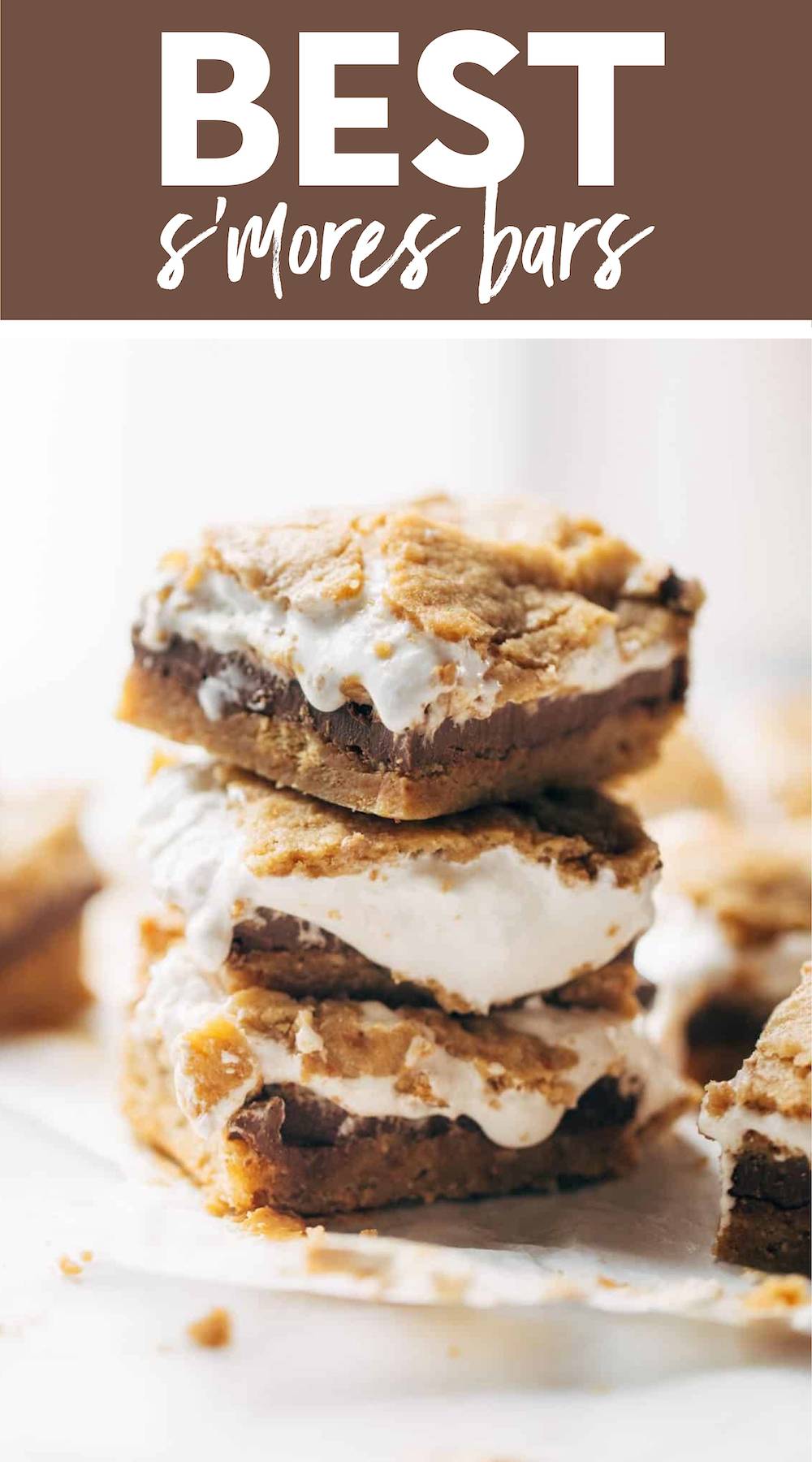 Best S'mores Bars Recipe - Pinch of Yum
