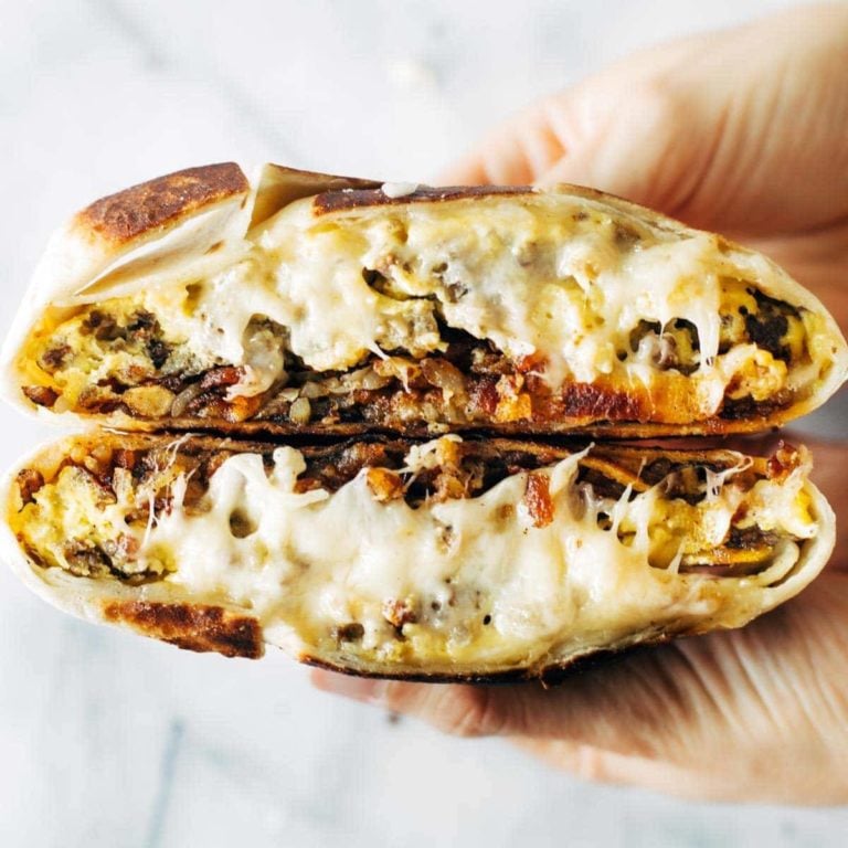 Breakfast Crunchwrap Recipe - Pinch of Yum