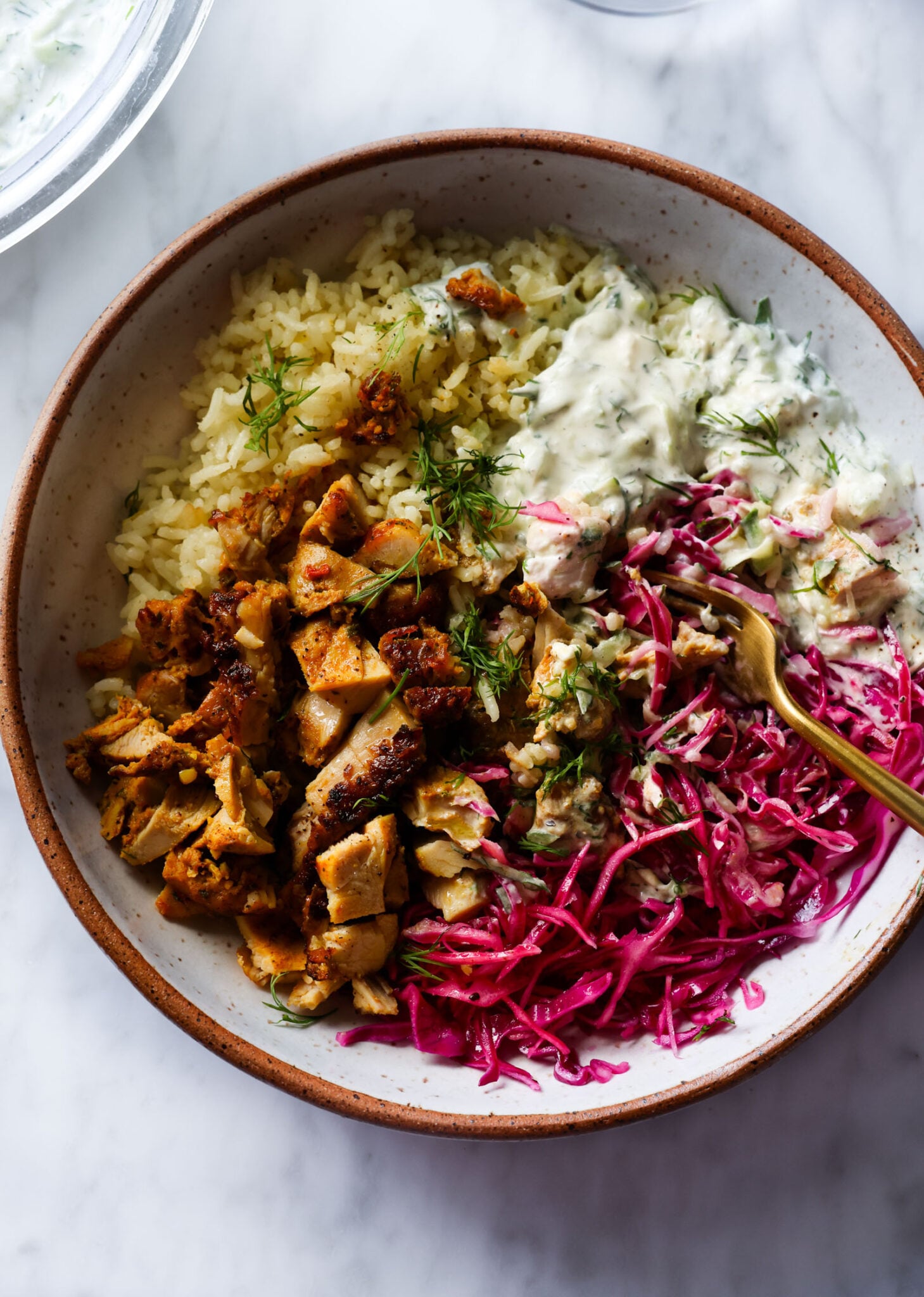 Meow Recipes: Trader Joe’s Chicken Shawarma with Lemon Rice