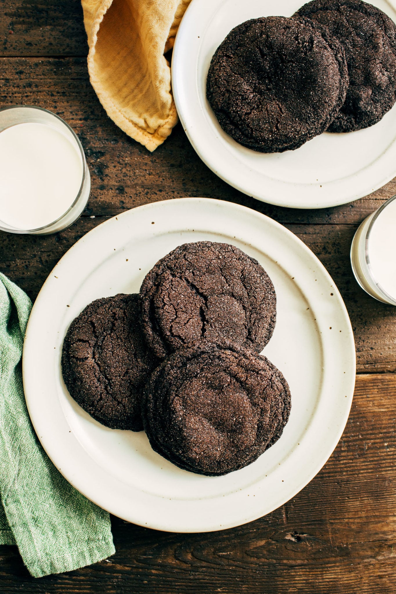 Super Soft Chocolate Cookies Recipe - Pinch of Yum