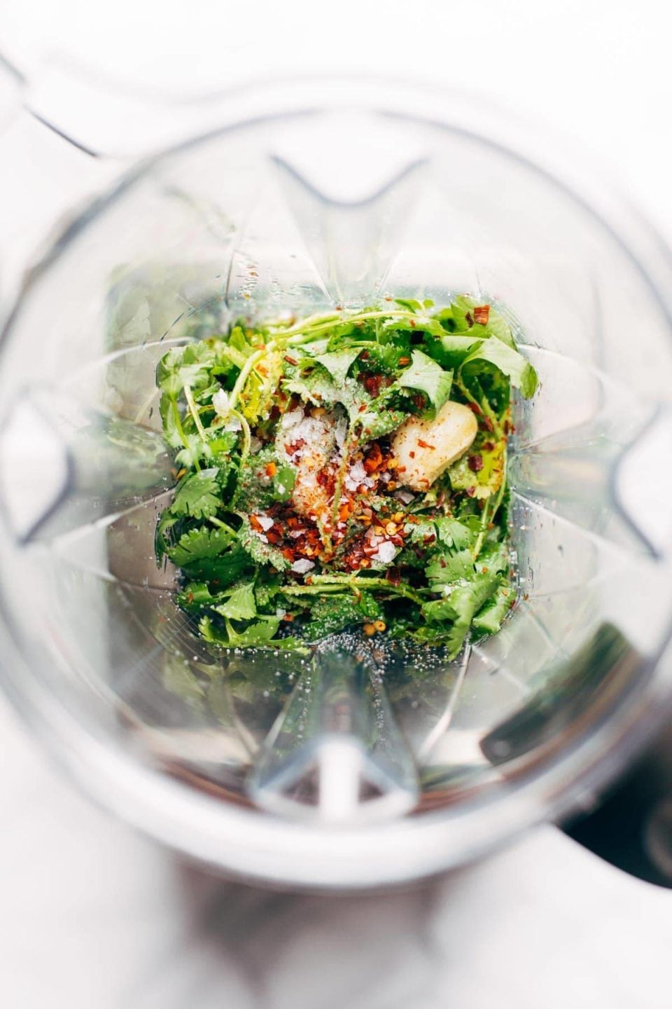 5 Ingredient Cilantro Vinaigrette Recipe - Pinch of Yum