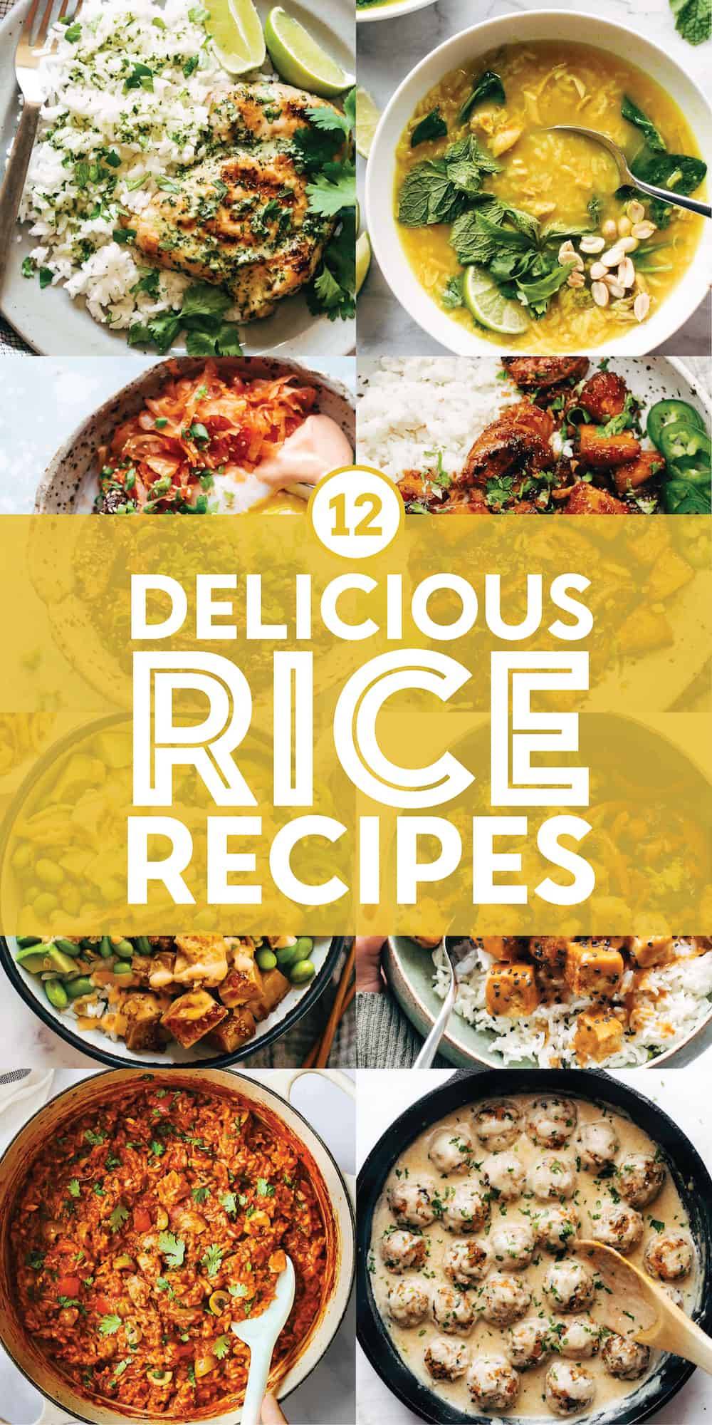12 Totally Delicious Rice Recipes - Pinch of Yum