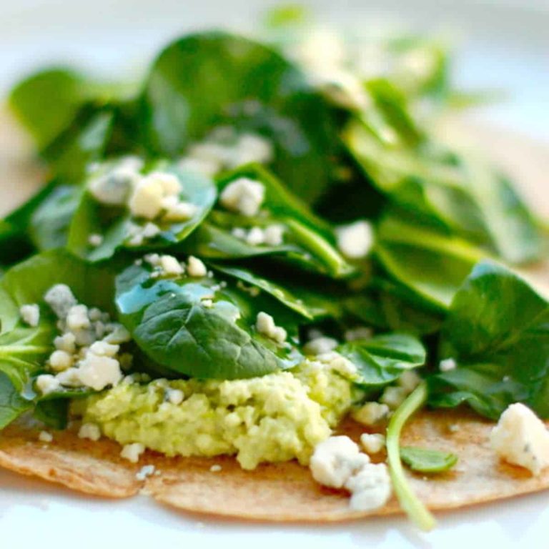 Edamame Hummus Wrap Recipe - Pinch of Yum