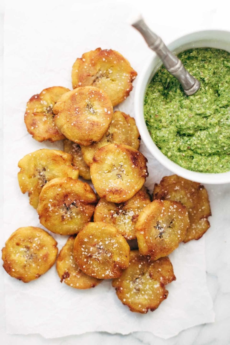 Crispy Salted Tostones Recipe - Pinch of Yum