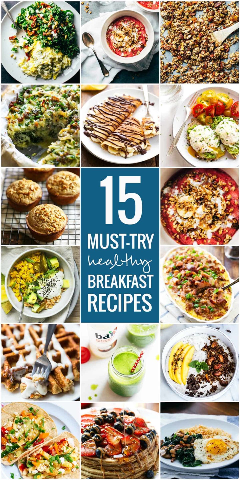 15 Must-Try Healthy Breakfast Recipes - Pinch of Yum