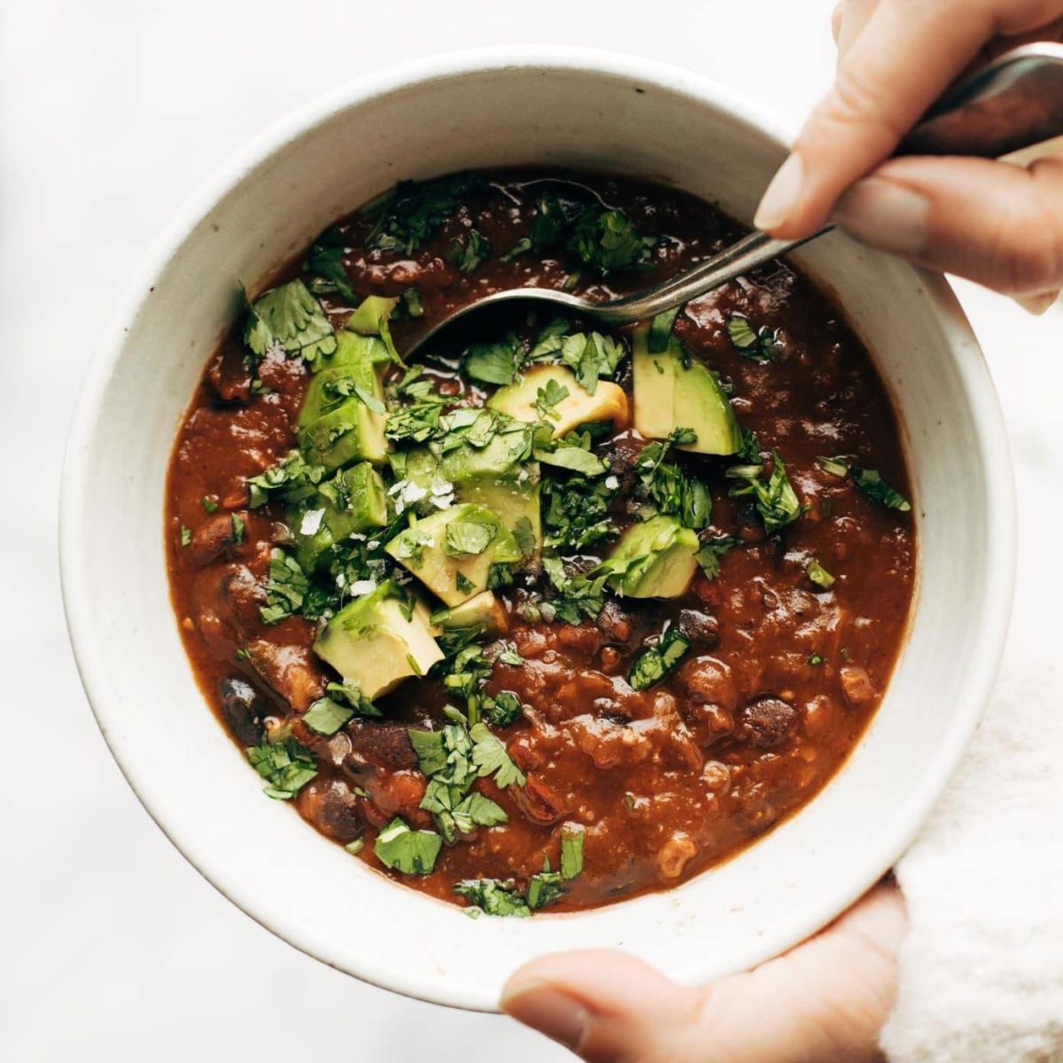Vegetarian Chili Recipe - Pinch of Yum