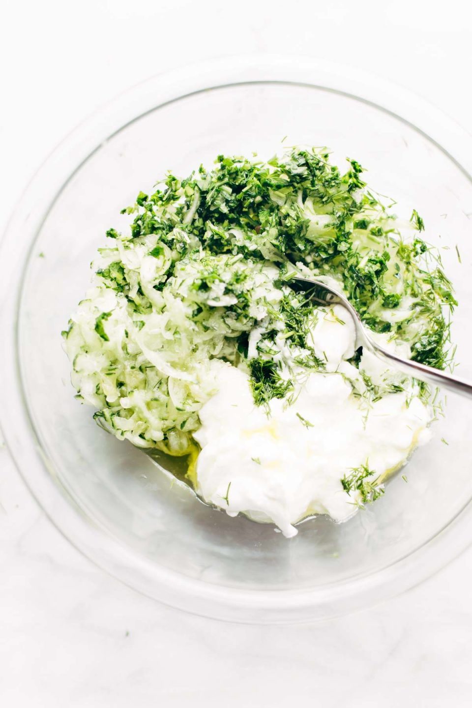 Loaded Mediterranean Street Cart Fries Recipe - Pinch of Yum