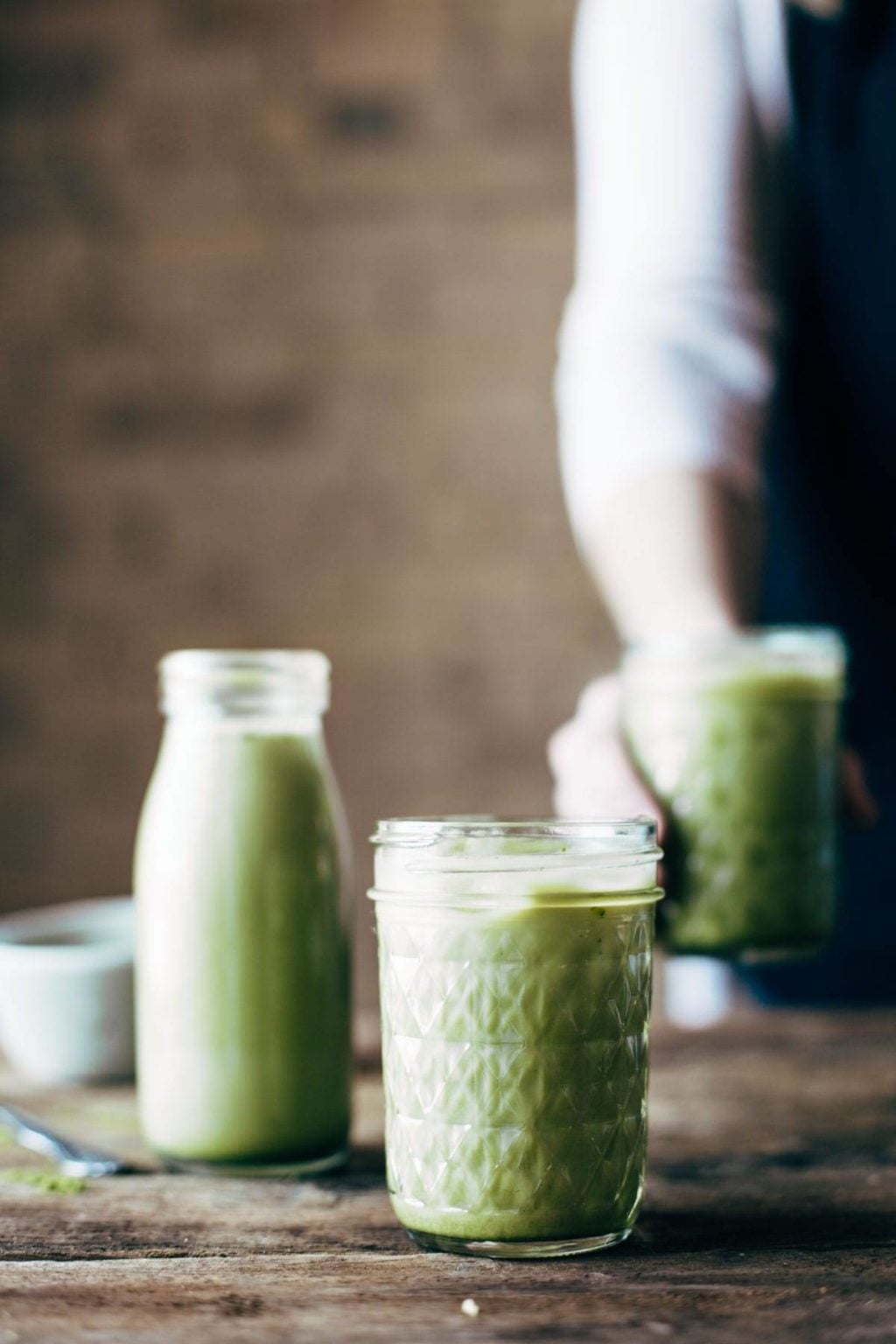 Iced Matcha Green Tea Latte Recipe - Pinch of Yum