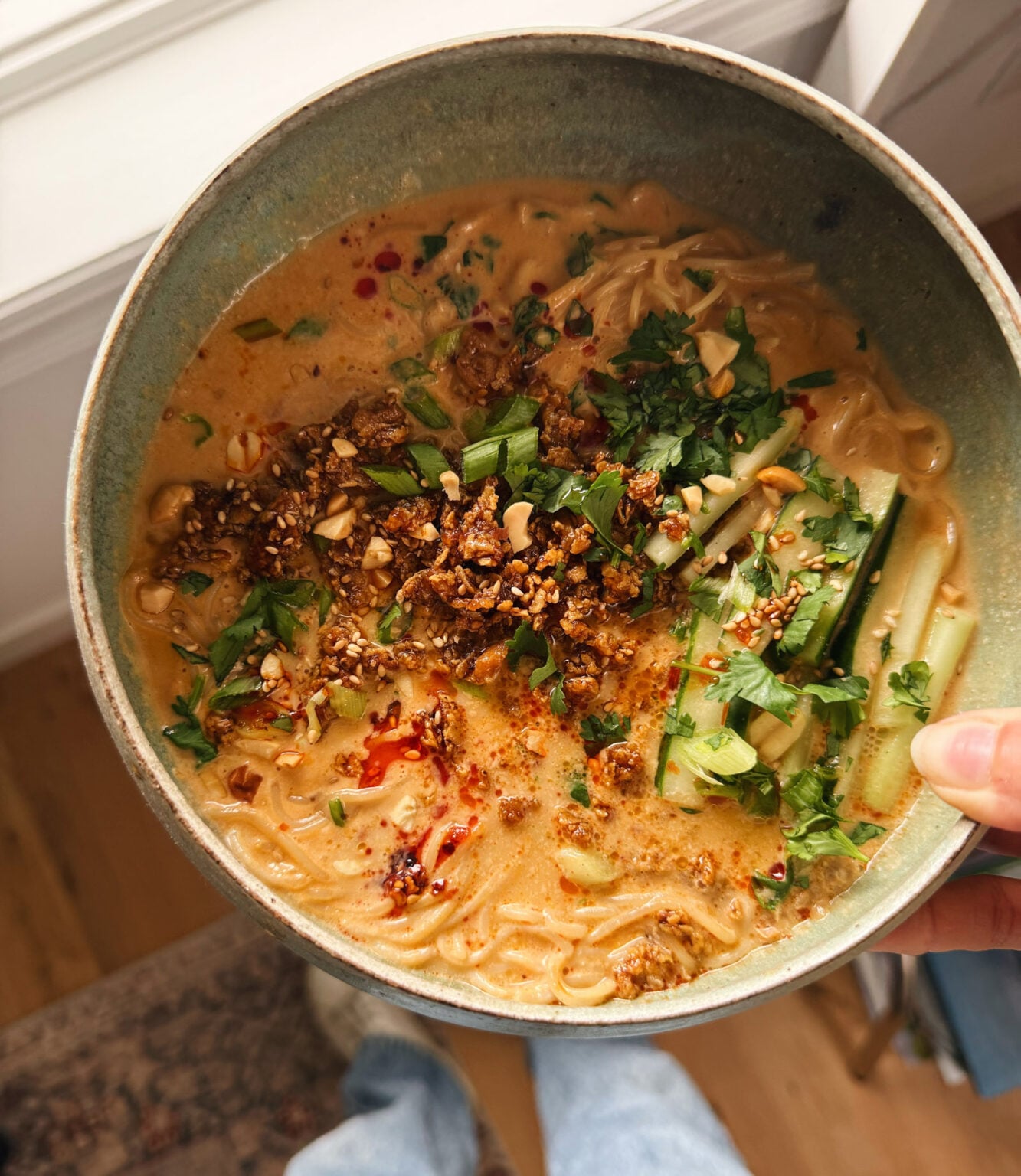 Miso Peanut Ramen Bowls Recipe - Pinch of Yum