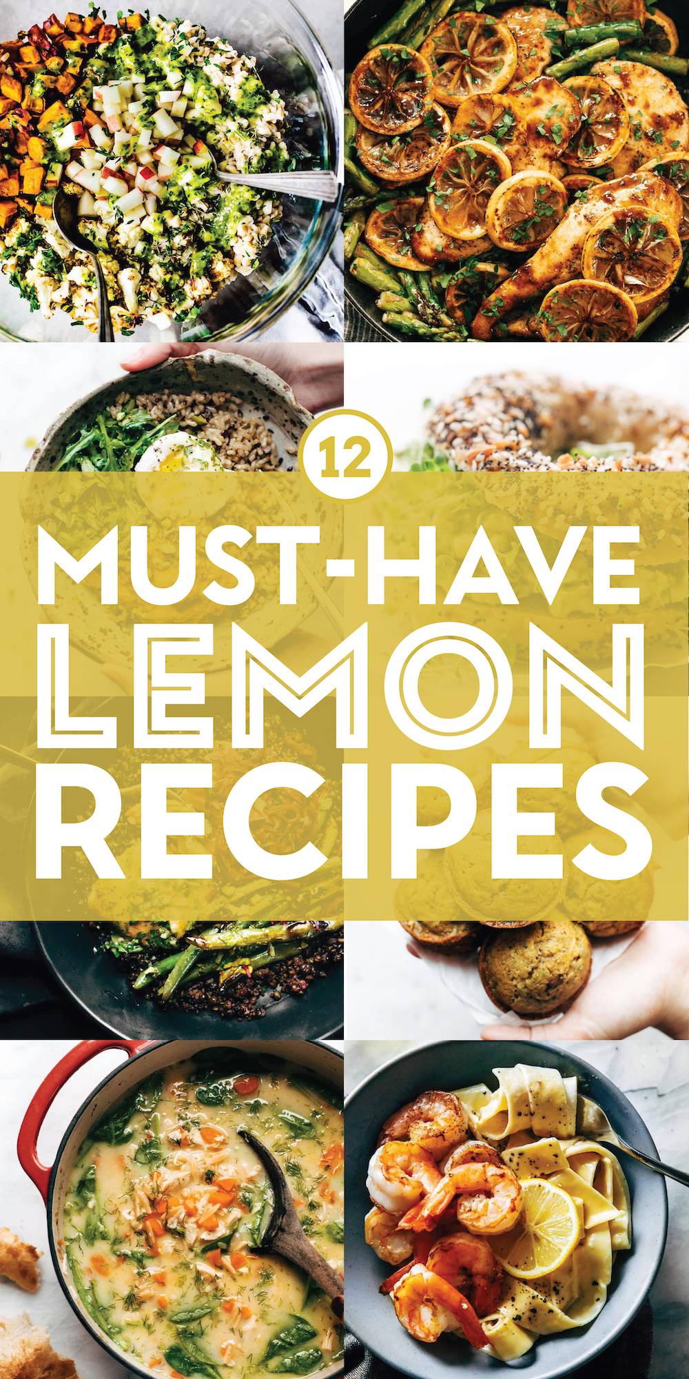 12 Must-Have Bright + Zippy Lemon Recipes - Pinch of Yum