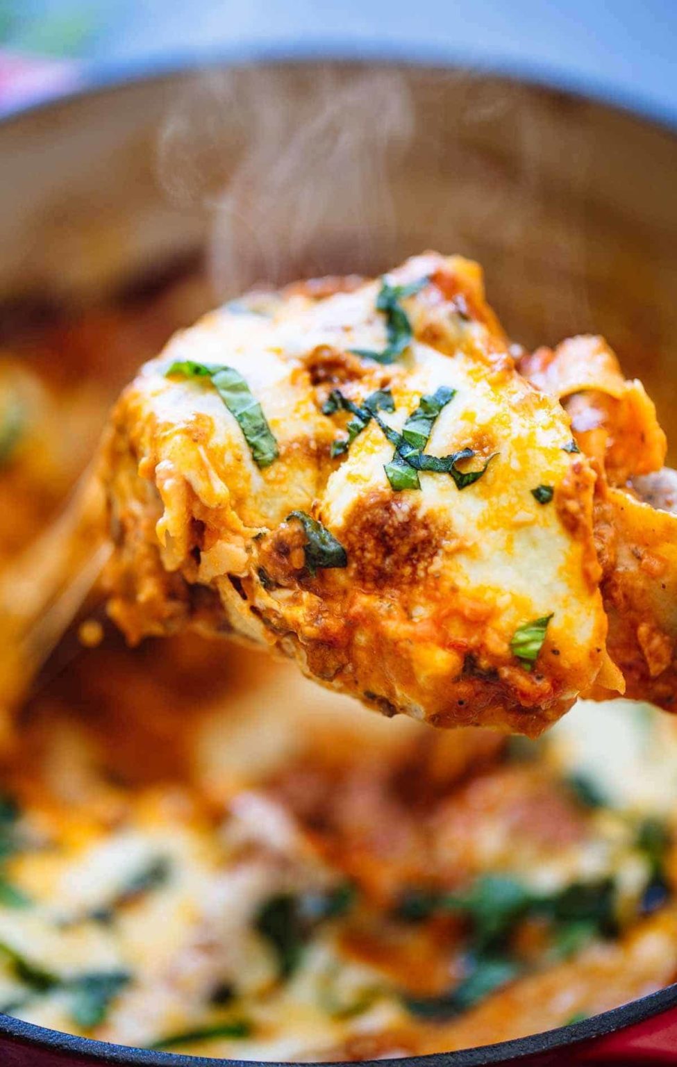 Super Easy One Pot Lasagna Recipe - Pinch of Yum