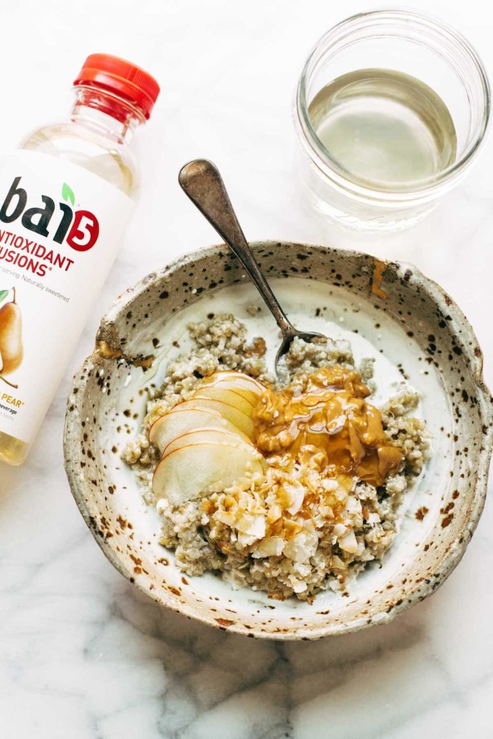 Toasted Coconut Breakfast Porridge Recipe - Pinch of Yum