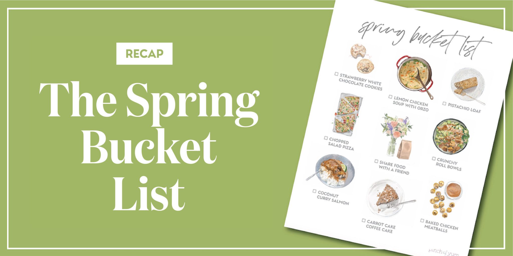Spring Bucket List: Recap 2023 - Pinch of Yum