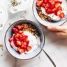 Strawberry Shortcake Yogurt Bowls Recipe - Pinch of Yum