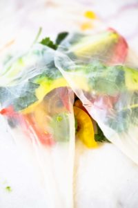 Thai Summer Rolls with Peanut Sauce Recipe - Pinch of Yum