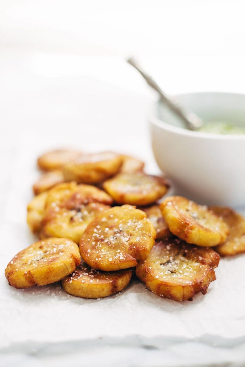 Crispy Salted Tostones Recipe - Pinch of Yum