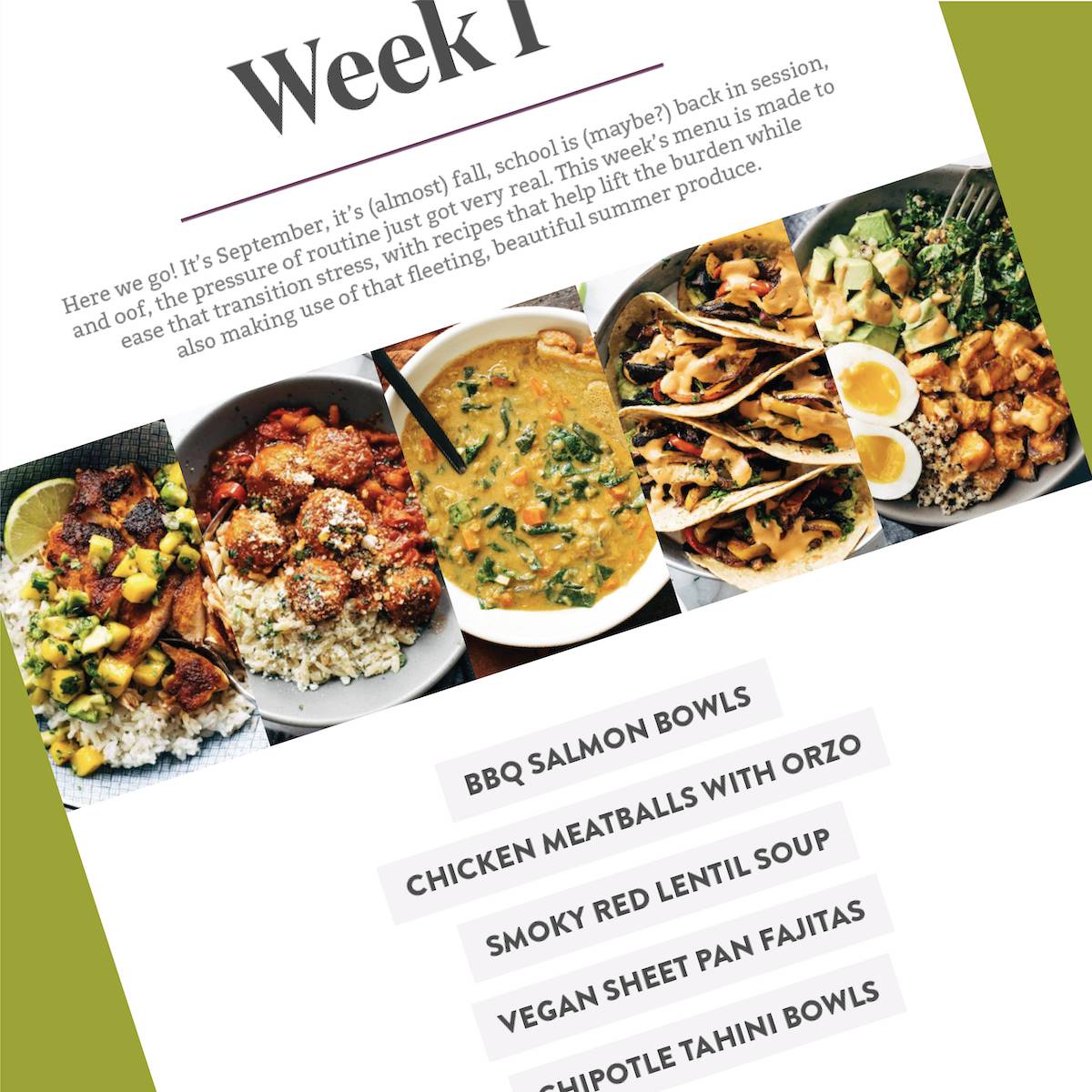 Pinch of Yum Meal Plans - Pinch of Yum