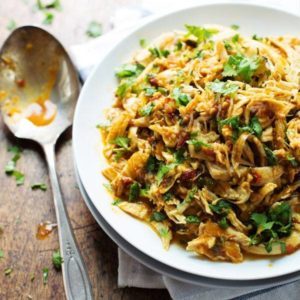 Spicy Chipotle Shredded Chicken Recipe - Pinch of Yum