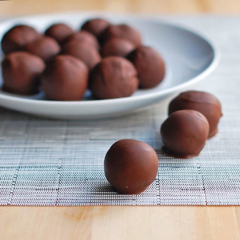 Triple Chocolate Party Balls Recipe - Pinch of Yum