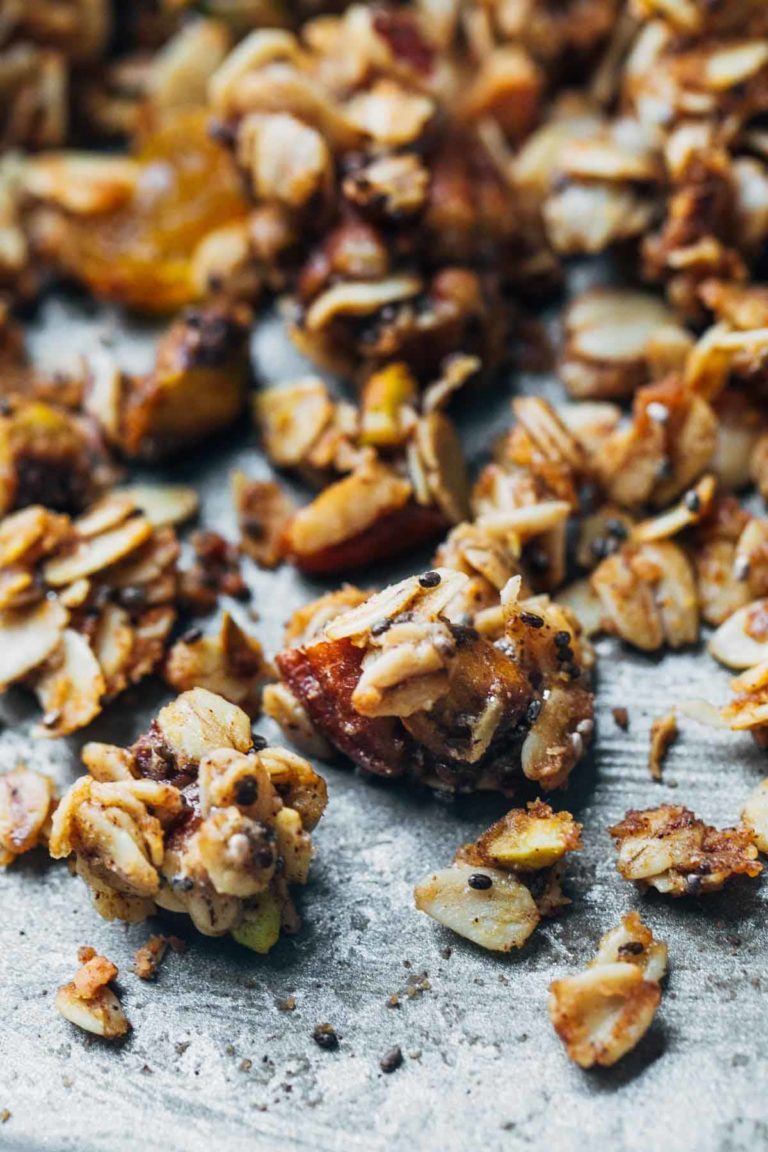 Our Favorite Coconut Oil Granola Recipe - Pinch of Yum