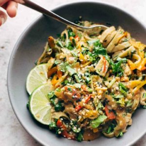 Marisa's Spicy Chicken Tostadas Recipe - Pinch of Yum