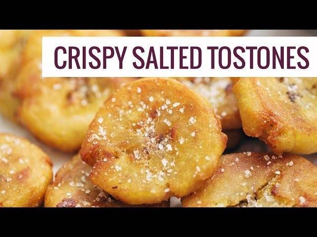 Crispy Salted Tostones Recipe - Pinch of Yum